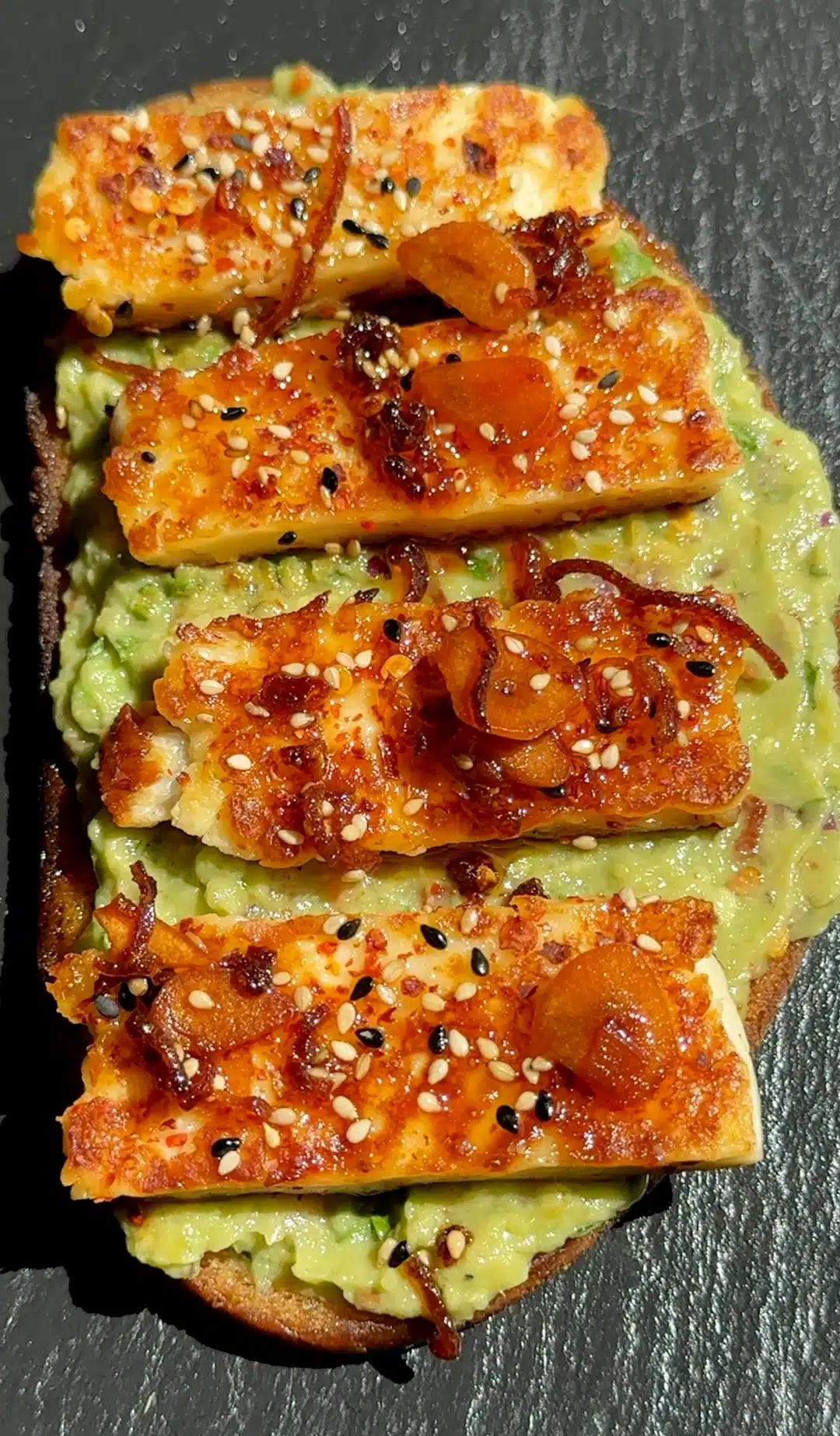 Guacamole Halloumi Toast - Emily Recipe - Where every Recipe Tells a Storie